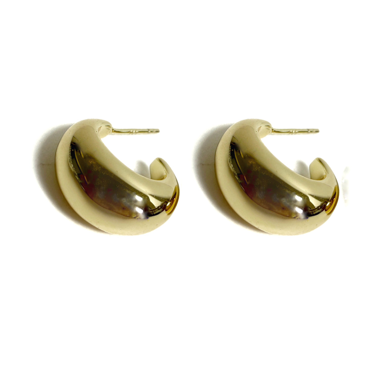 Half Moon Open Hoops – Bissuterie