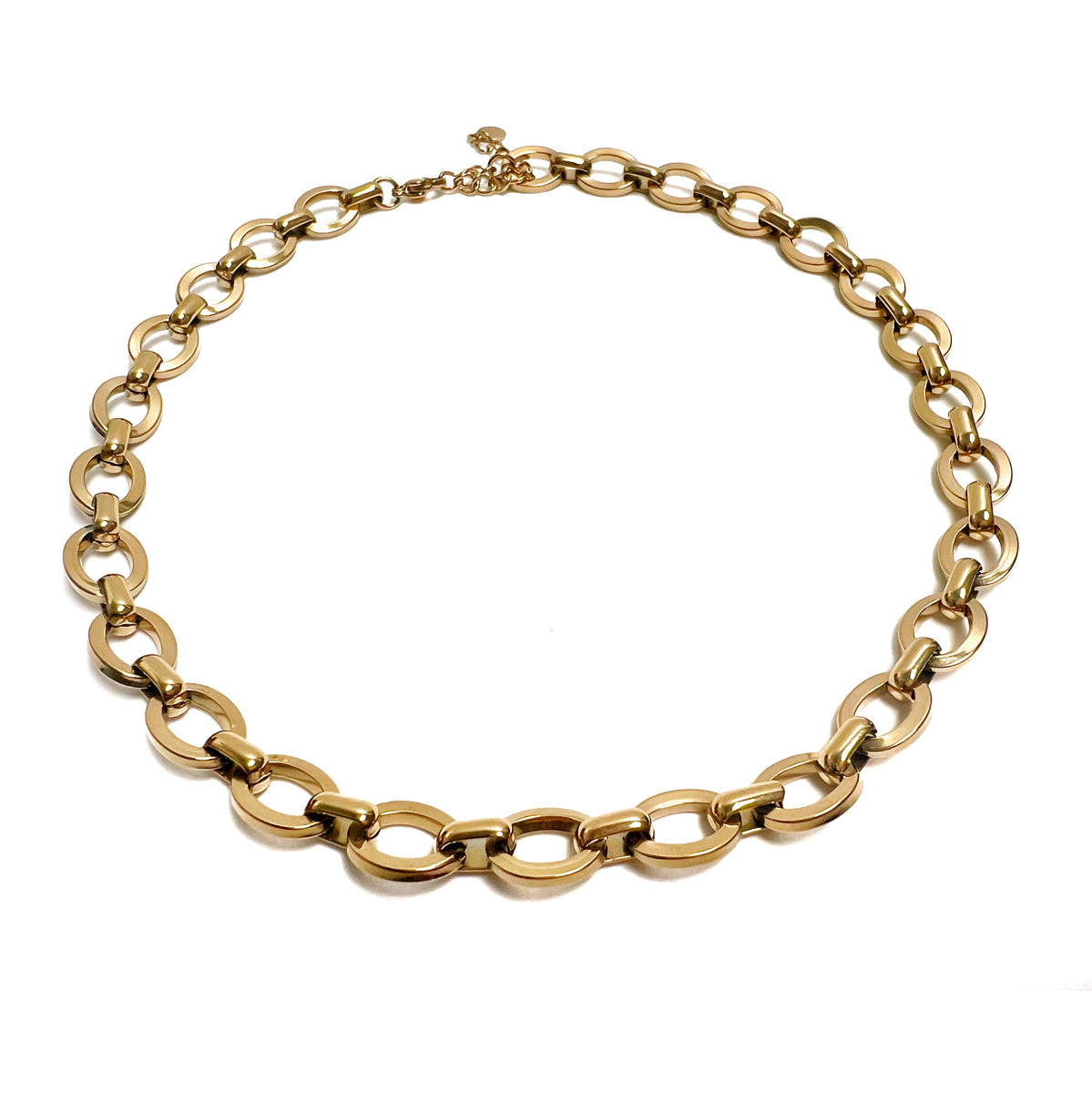 Round Link Necklace – Bissuterie